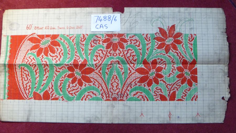 Large Lace Pattern Design No. 7488/6 | Glasgow Architectural Salvage