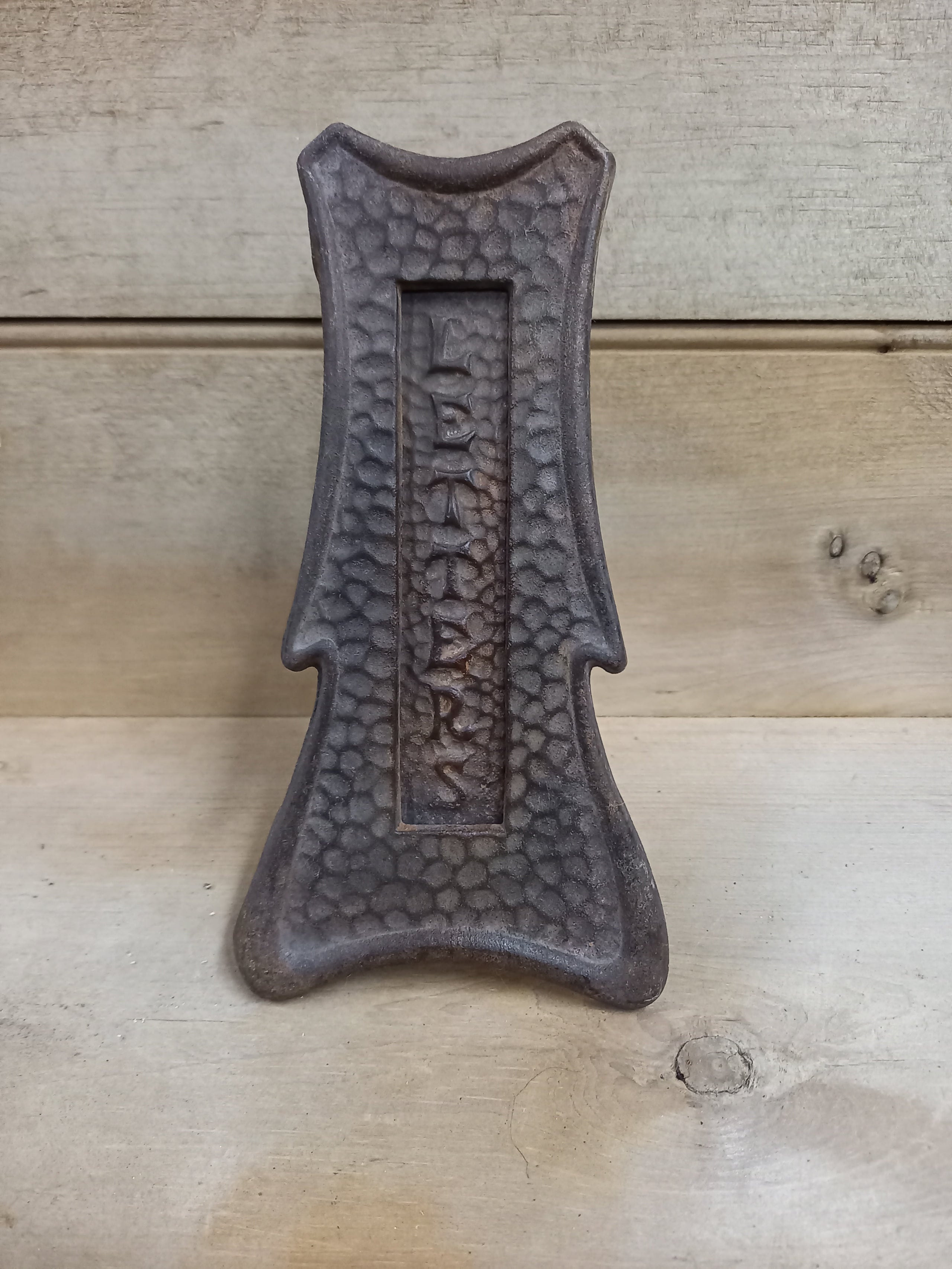 Original Cast Iron Vertical Sprung Letterbox | Glasgow Architectural ...